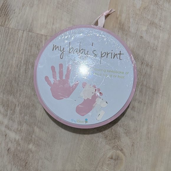 Accessories | Pink Baby Handprint And Footprint Keepsake Kit | Poshmark